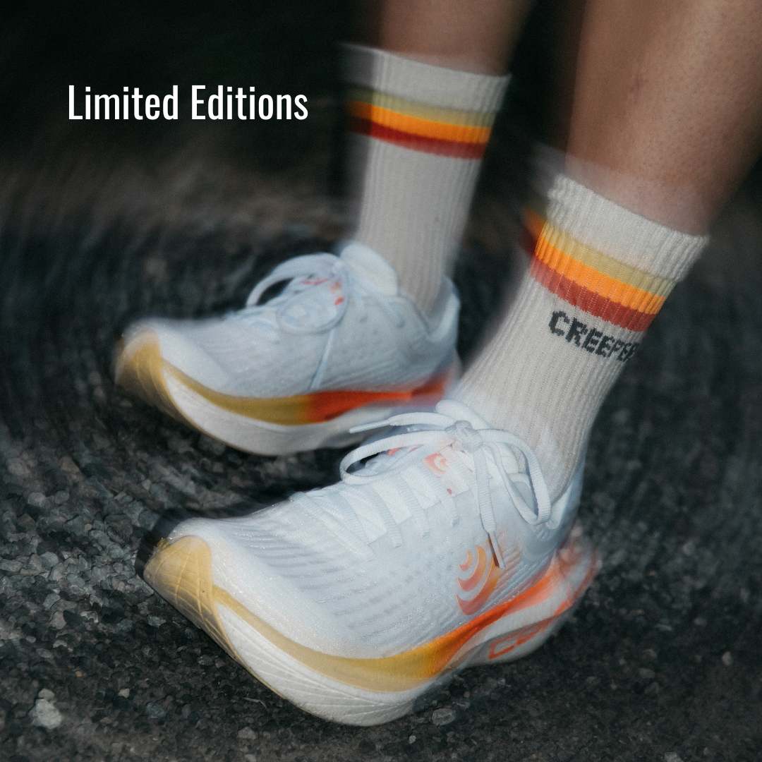 Highline Blue | Creepers Merino Toe socks | Creepers Socks